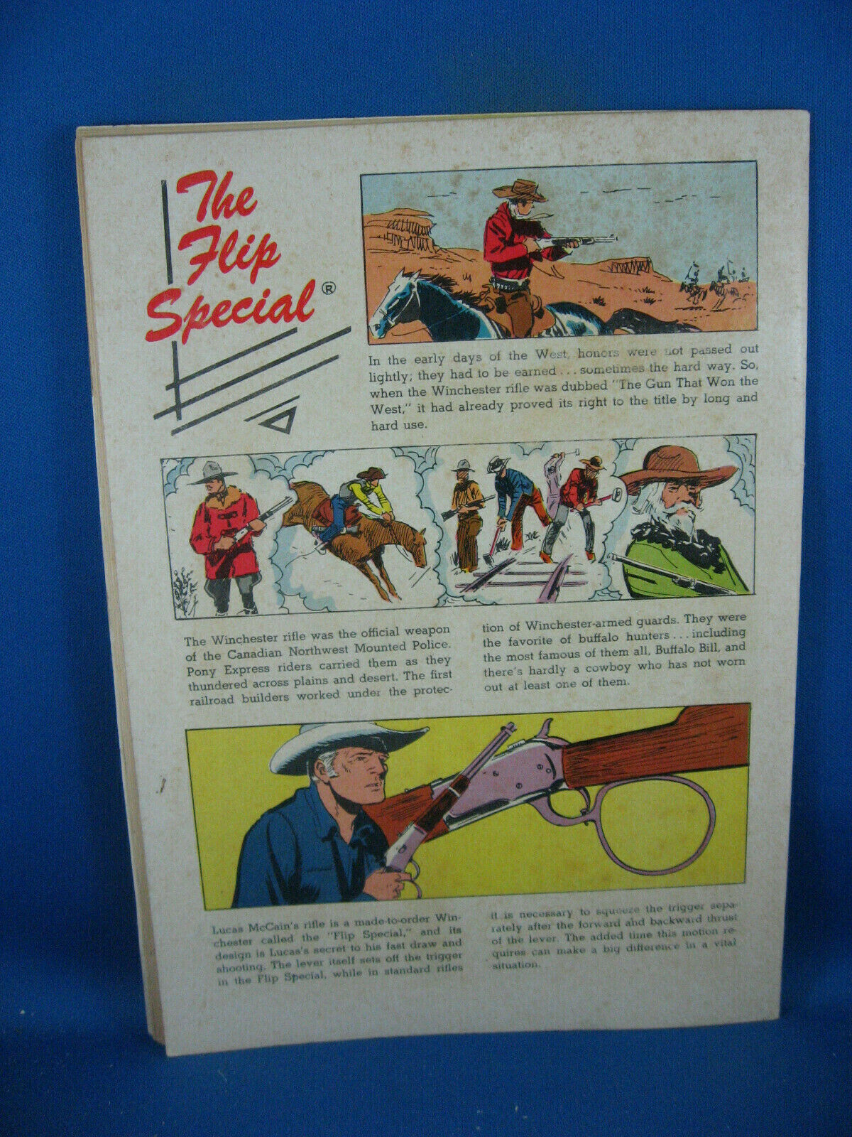 Four Color 1009 the Rifleman F First Issue Photo Cover 1959 Chuck ...