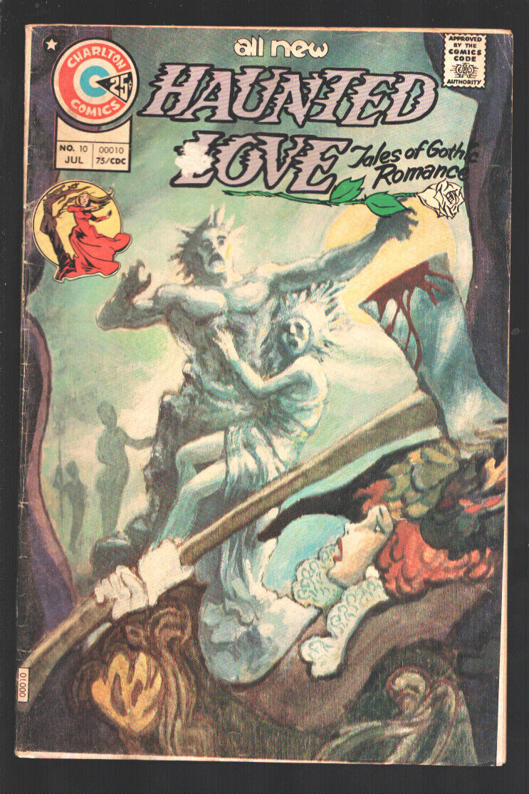 Haunted Love #10 1975-Charlton-Gothic horror-Spicy art-VG | Comic Books ...