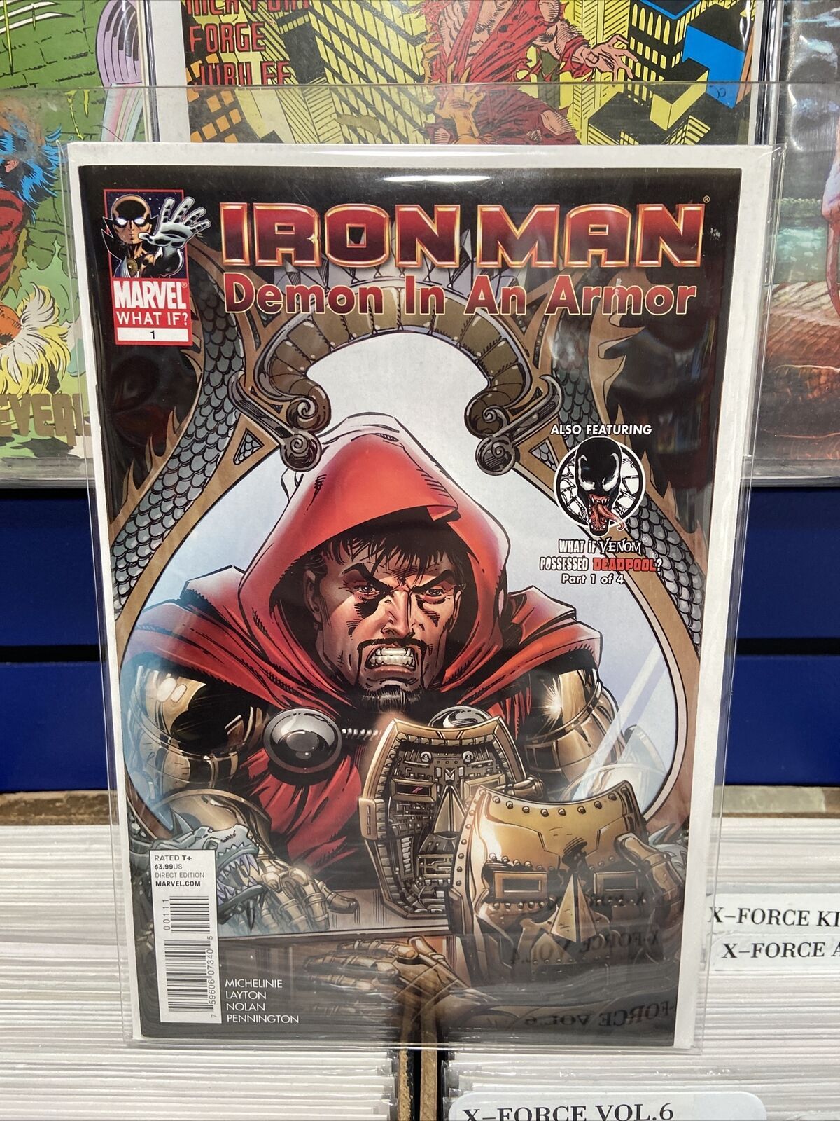 What If? Iron Man: Demon in an Armor #1 Marvel Venom Possessed Deadpool ...