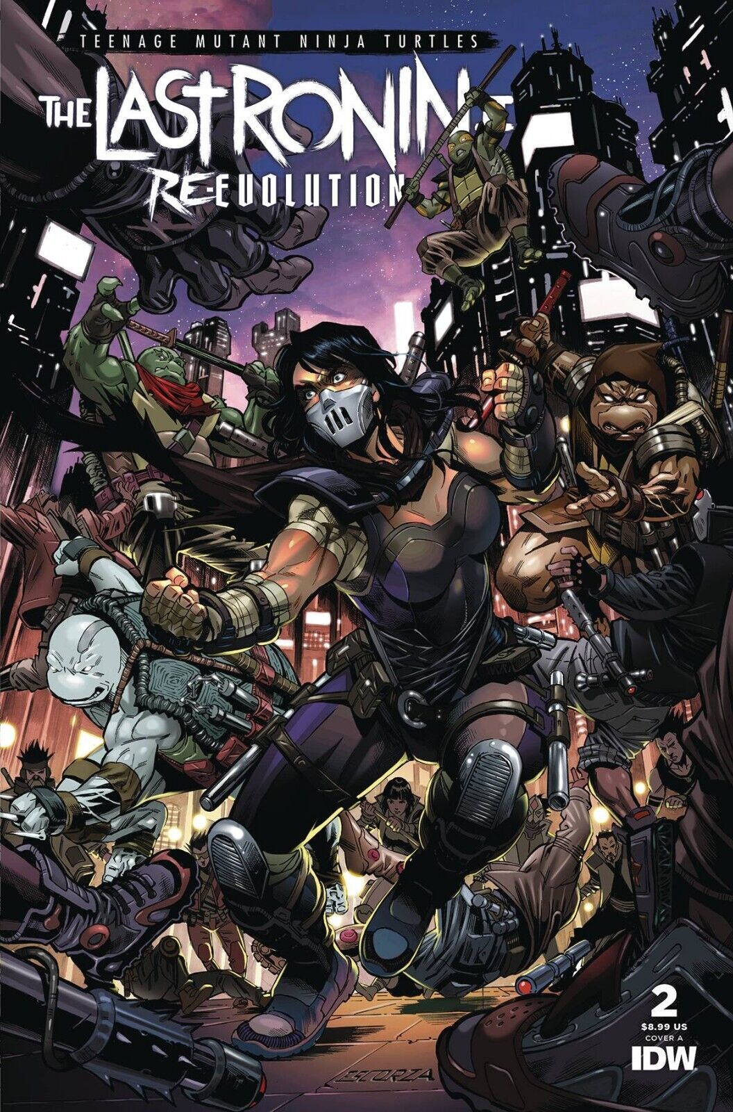TMNT Last Ronin II Re Evolution # 2 Cover A NM IDW 2024 Pre Sale Ships ...