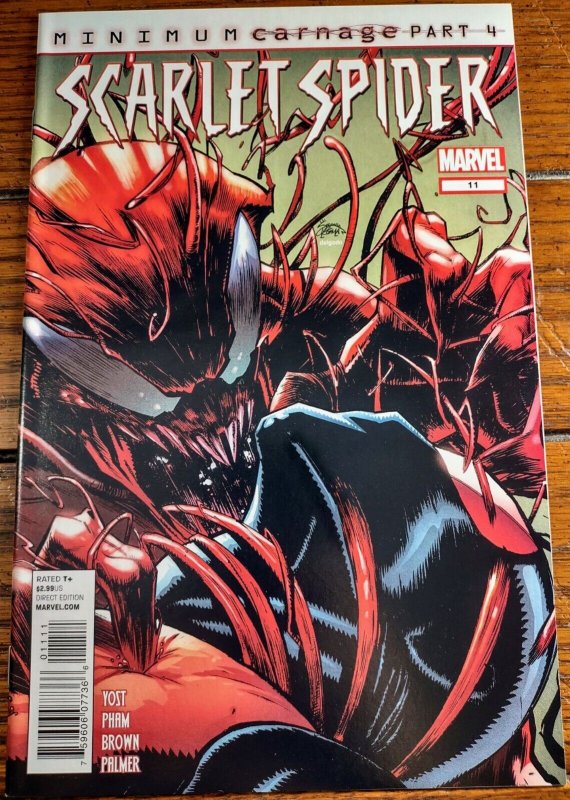 Scarlet Spider (2012) #11 VF/NM 9.0 Minimum Carnage Storyline Venom ...