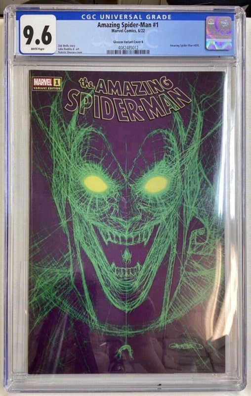 Amazing Spider-Man #1 - CGC 9.6 - Marvel - 2022 - Patrick Gleason ...
