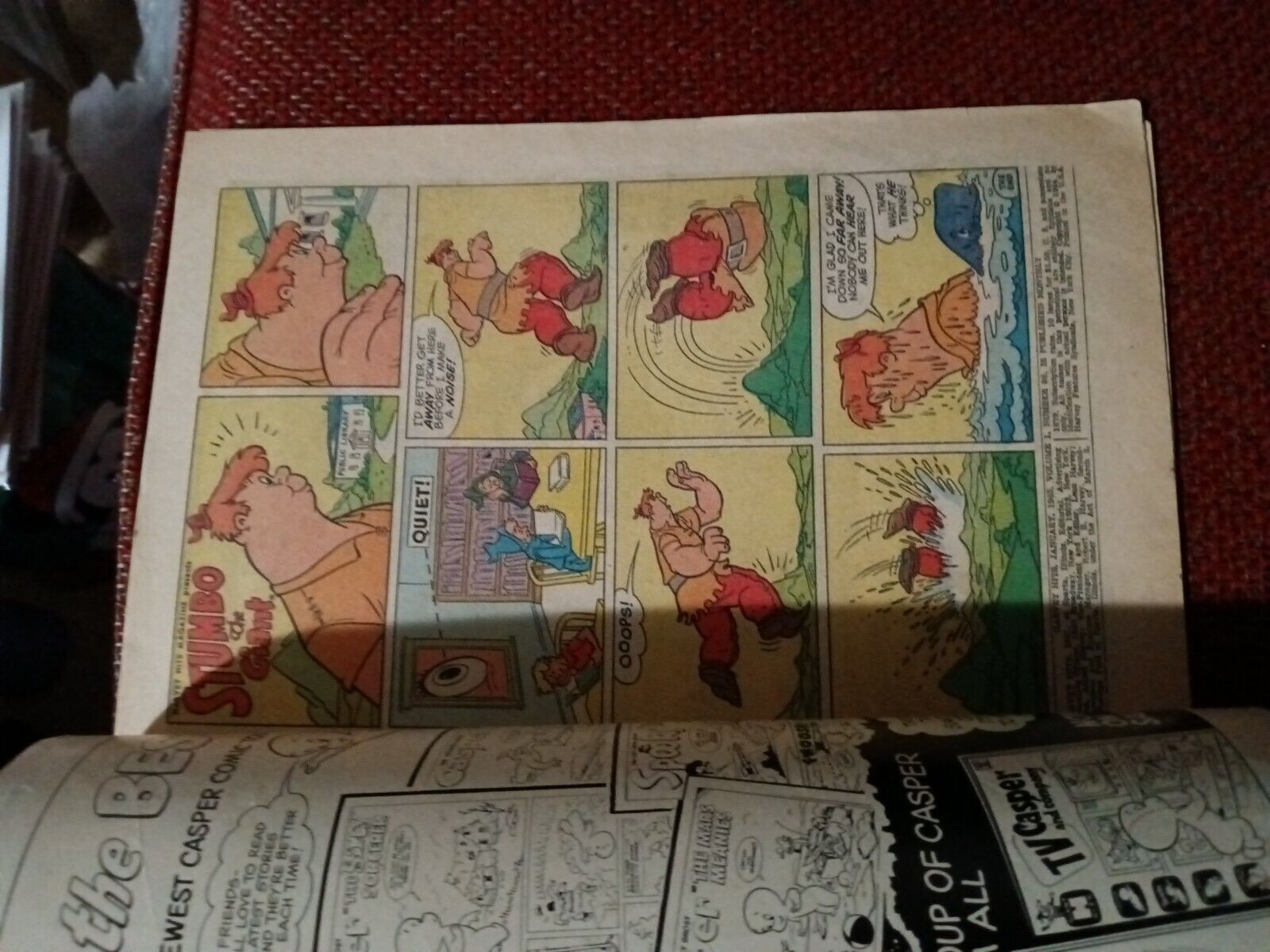 HARVEY HITS #88 magazine 1965 Silver Age cartoon HARVEY comic STUMBO ...