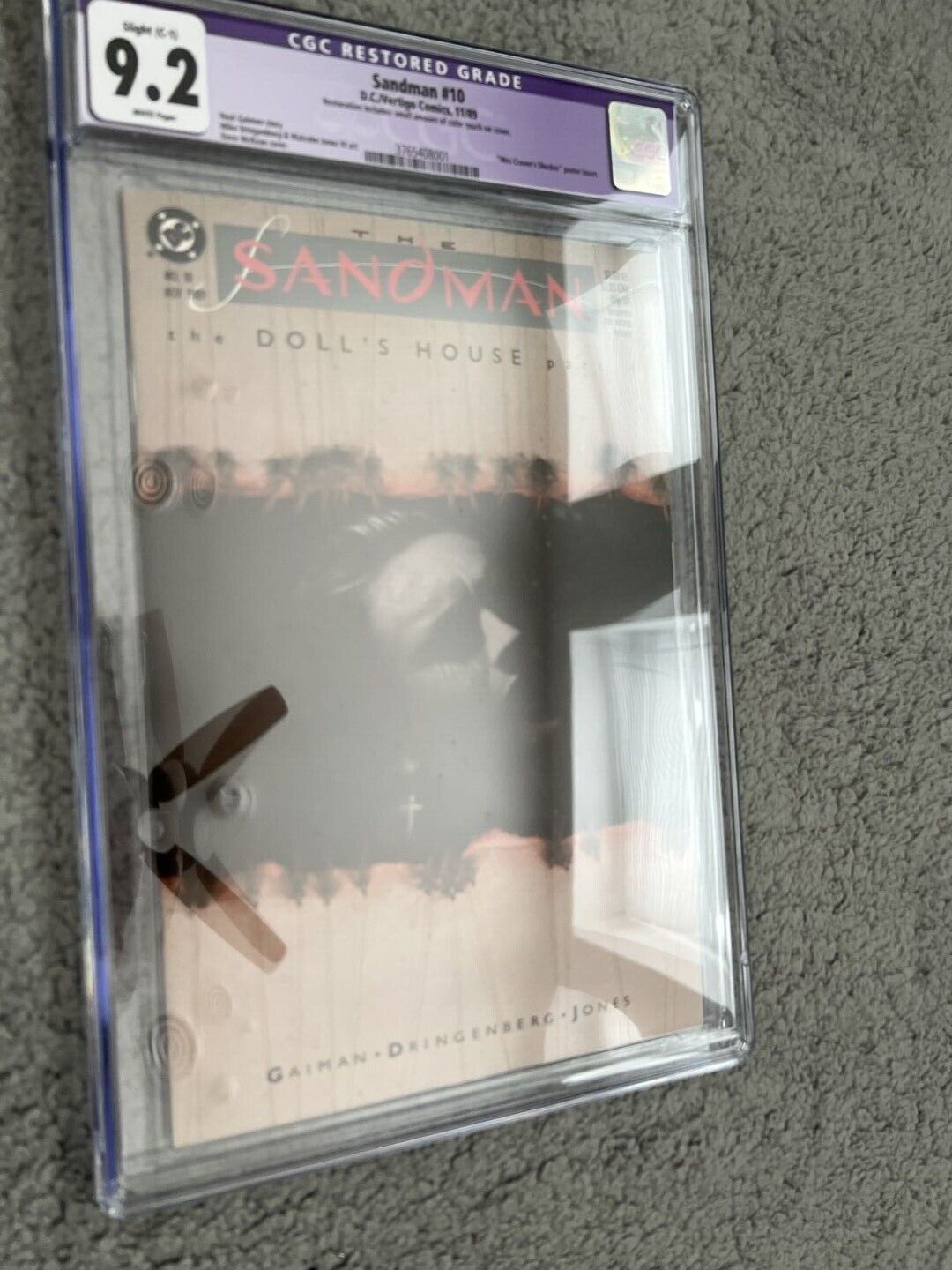 Sandman 10 CGC 9.2 Restored NM- Doll House Part 1 DC/Vertigo Comics ...