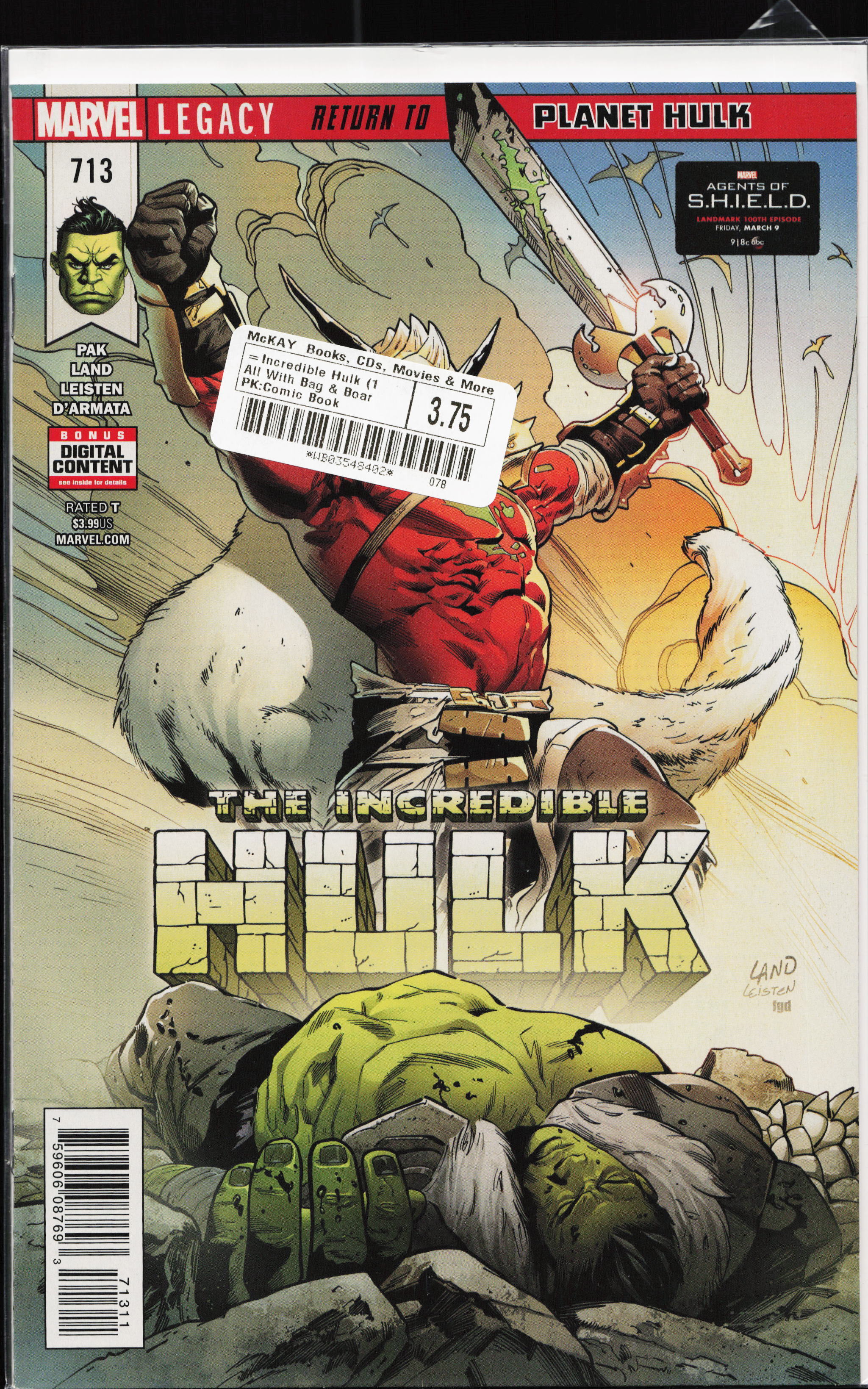 Incredible Hulk #713 (2018) Hulk | Comic Books - Modern Age, Marvel ...