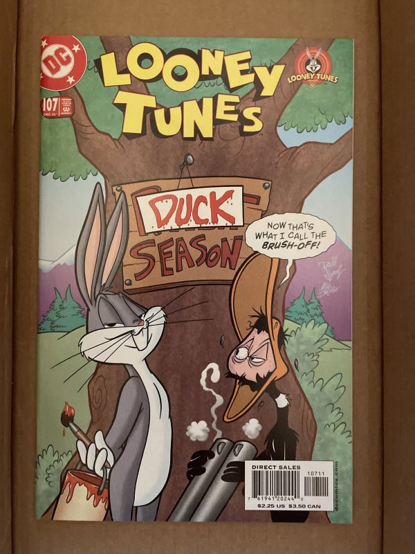 Looney Tunes #107 NM DC Duck Season Bugs Bunny Daffy Duck | Comic Books ...