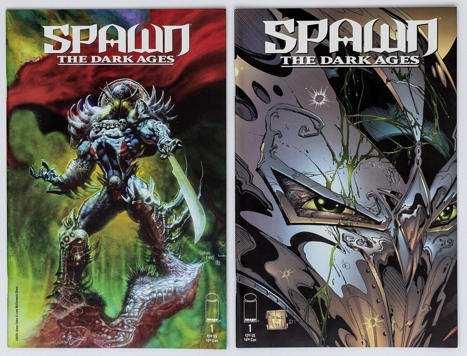 SPAWN THE DARK AGES - #1 - #28 + Jim Lee #1 Variant +#27 Newsstand ...