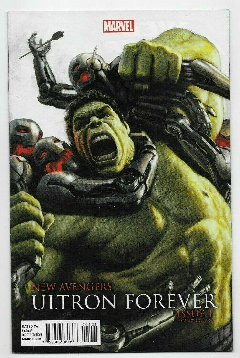 New Avengers Ultron Forever #1 Ryan Meinerding Hulk 1:25 Incentive ...