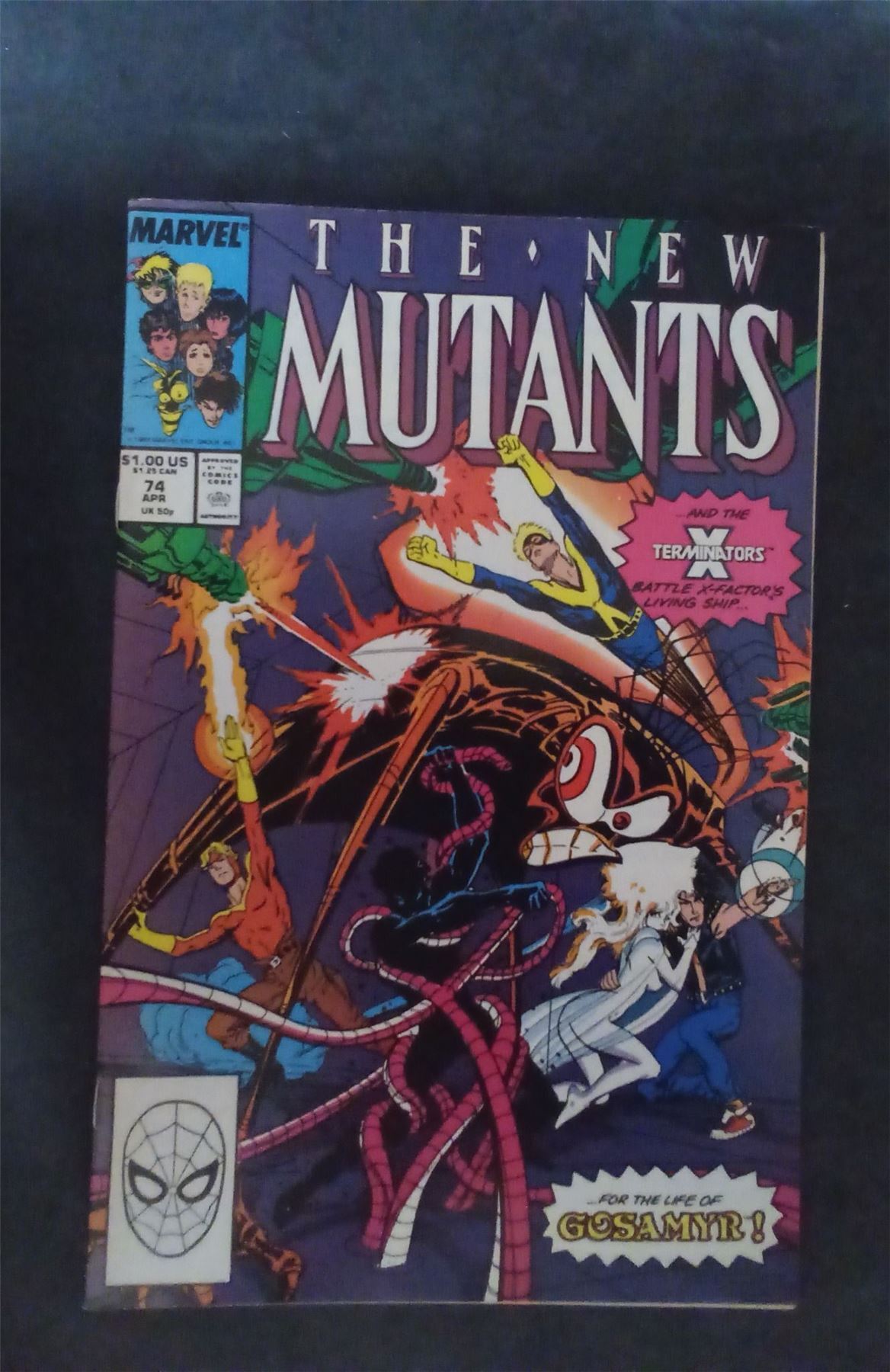 The New Mutants #74 1989 marvel Comic Book | Comic Books - Modern Age ...