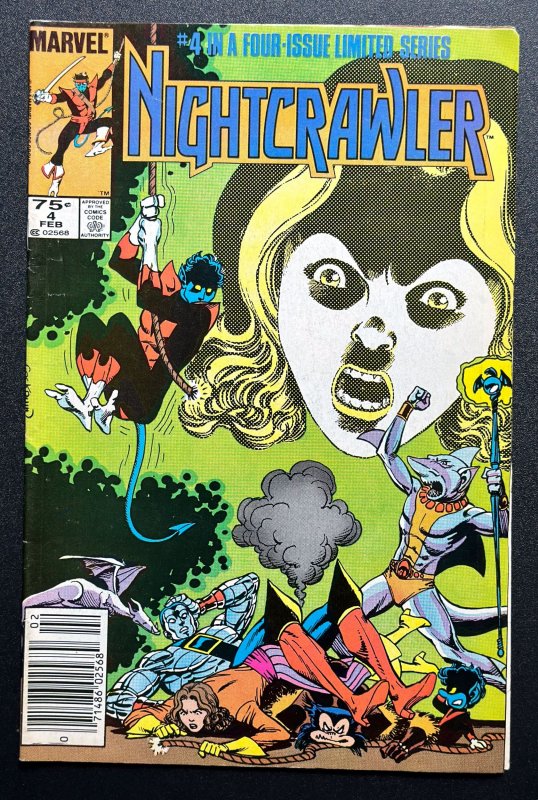 Nightcrawler #1-4 Mini Series [Lot of4 bks] (1985) Newsstand Edition ...