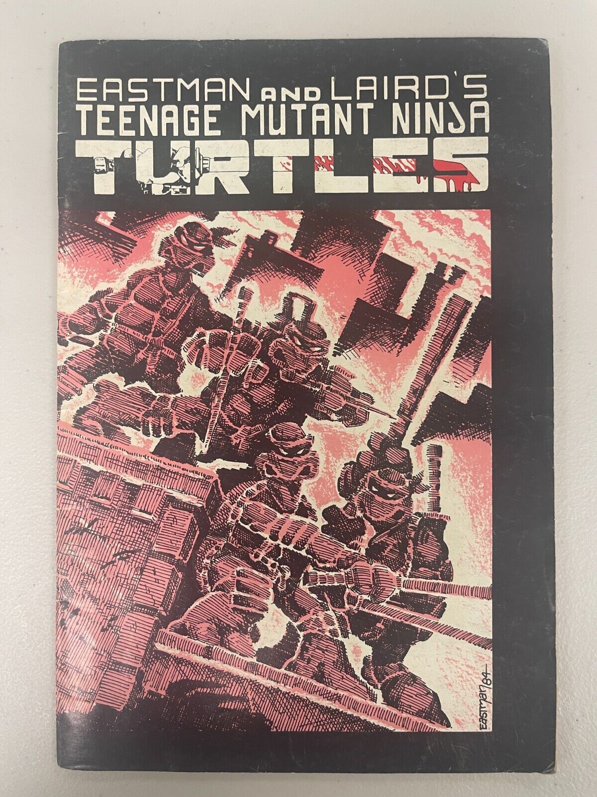 Teenage Mutant Ninja Turtles #1 FN Mirage Studios Comic Book 1984 3rd ...