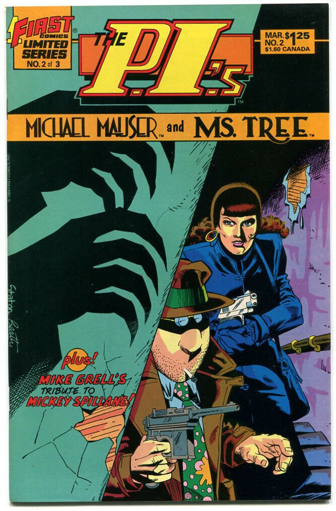 The P.I.’s Michael Mauser Ms Tree 1 2 3 NM 9.4 1981 Complete Set Max ...