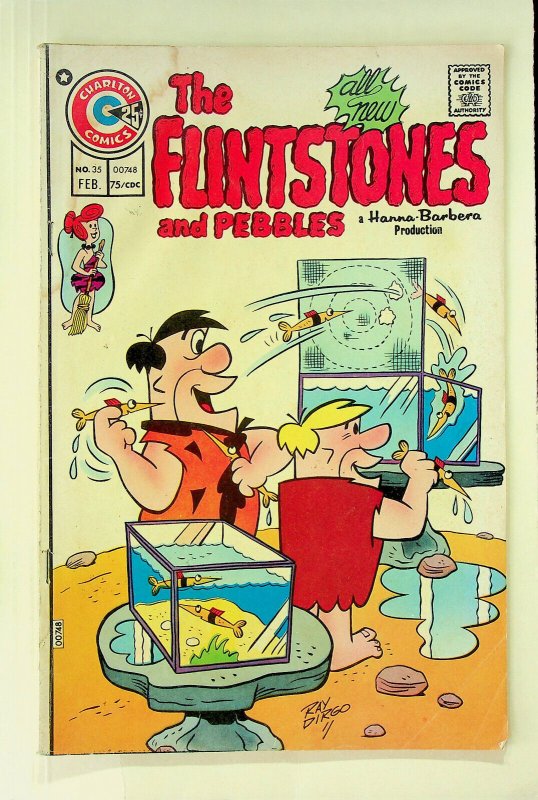 Flintstones' Neighbors Barney and Betty Rubble #4 (Jul 1973, Charlton ...