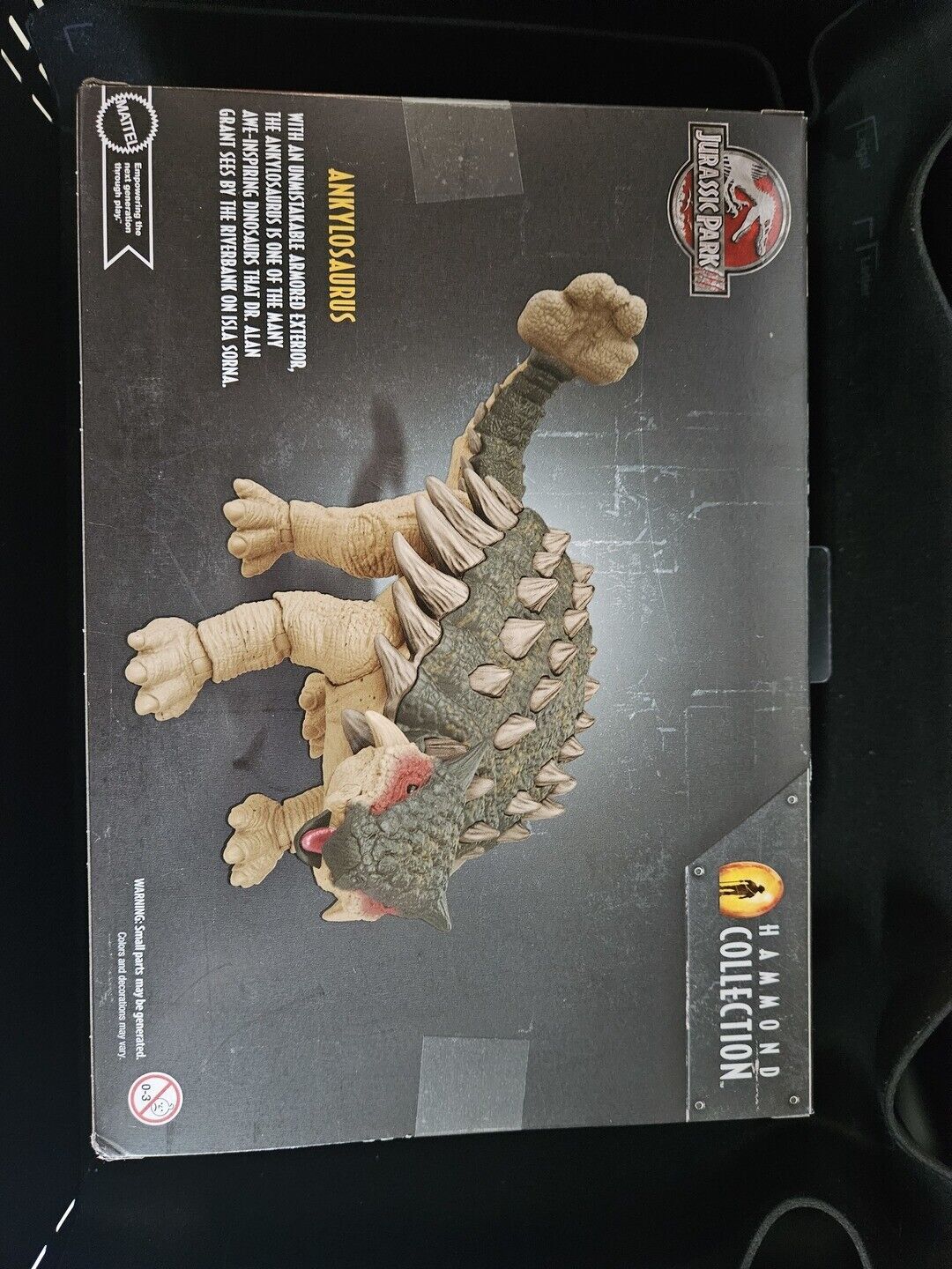 Jurassic World Hammond Collection Ankylosaurus Dinosaur Jurassic Park ...