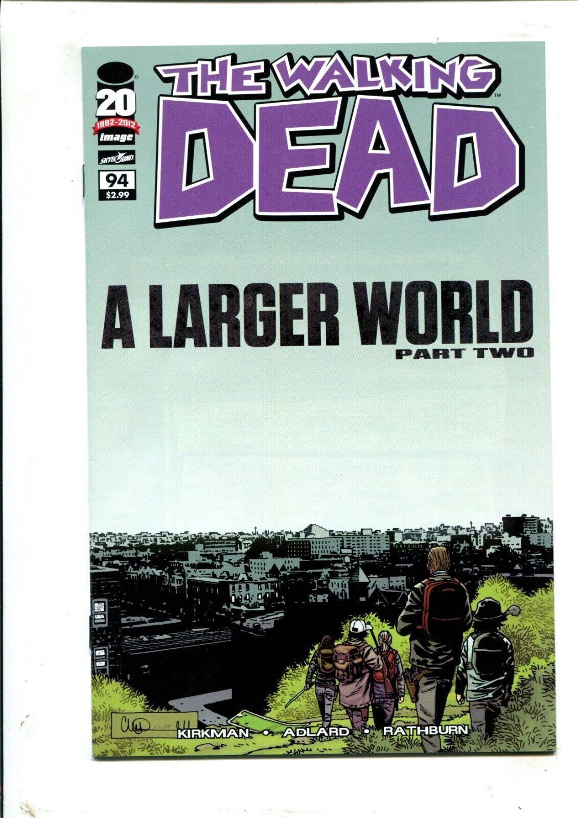 Walking Dead LOT #93-96 - Cliff Rathburn, Charlie Adlard Covers. (9.2 ...