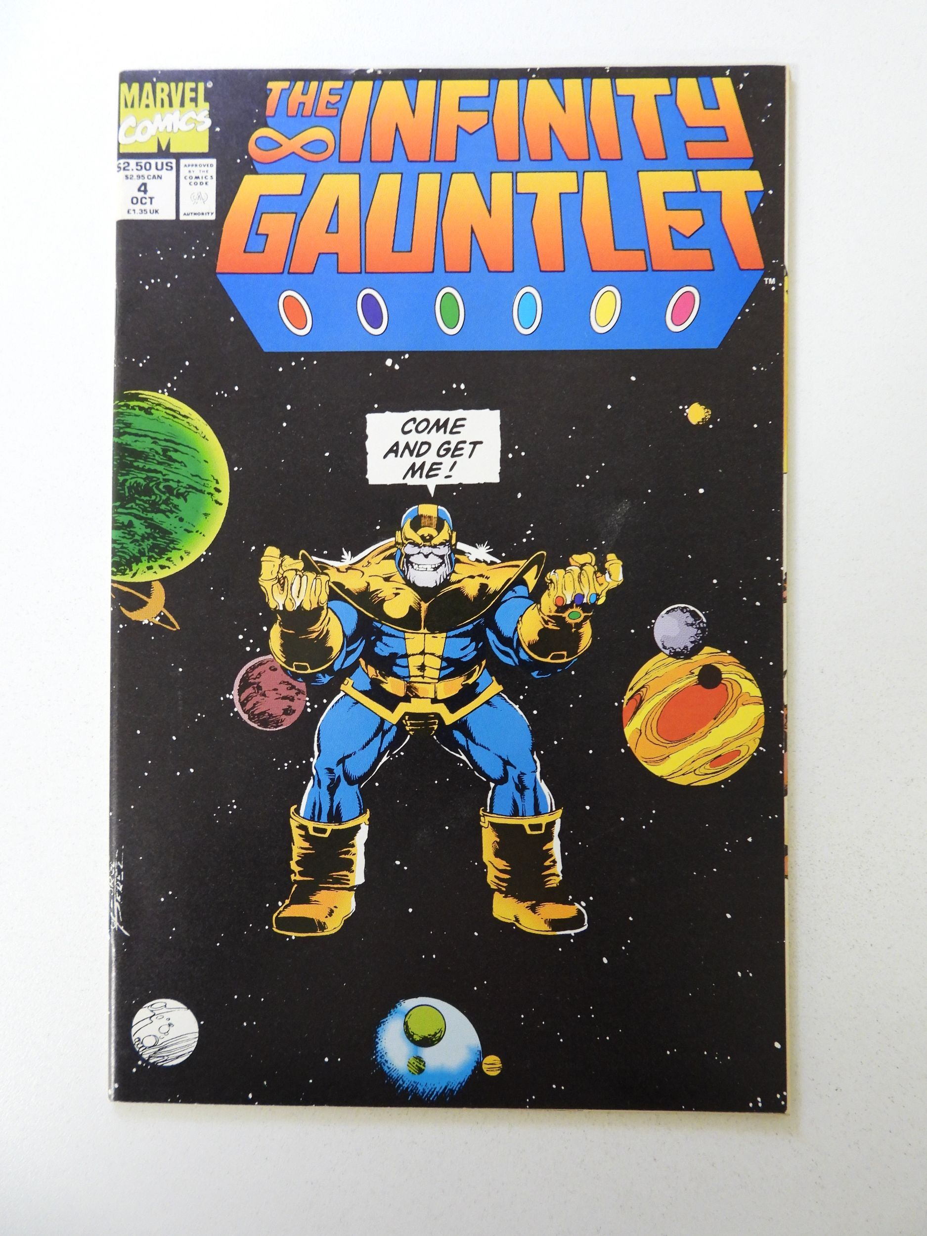 The Infinity Gauntlet #4 (1991) VF- condition | Comic Books - Copper ...