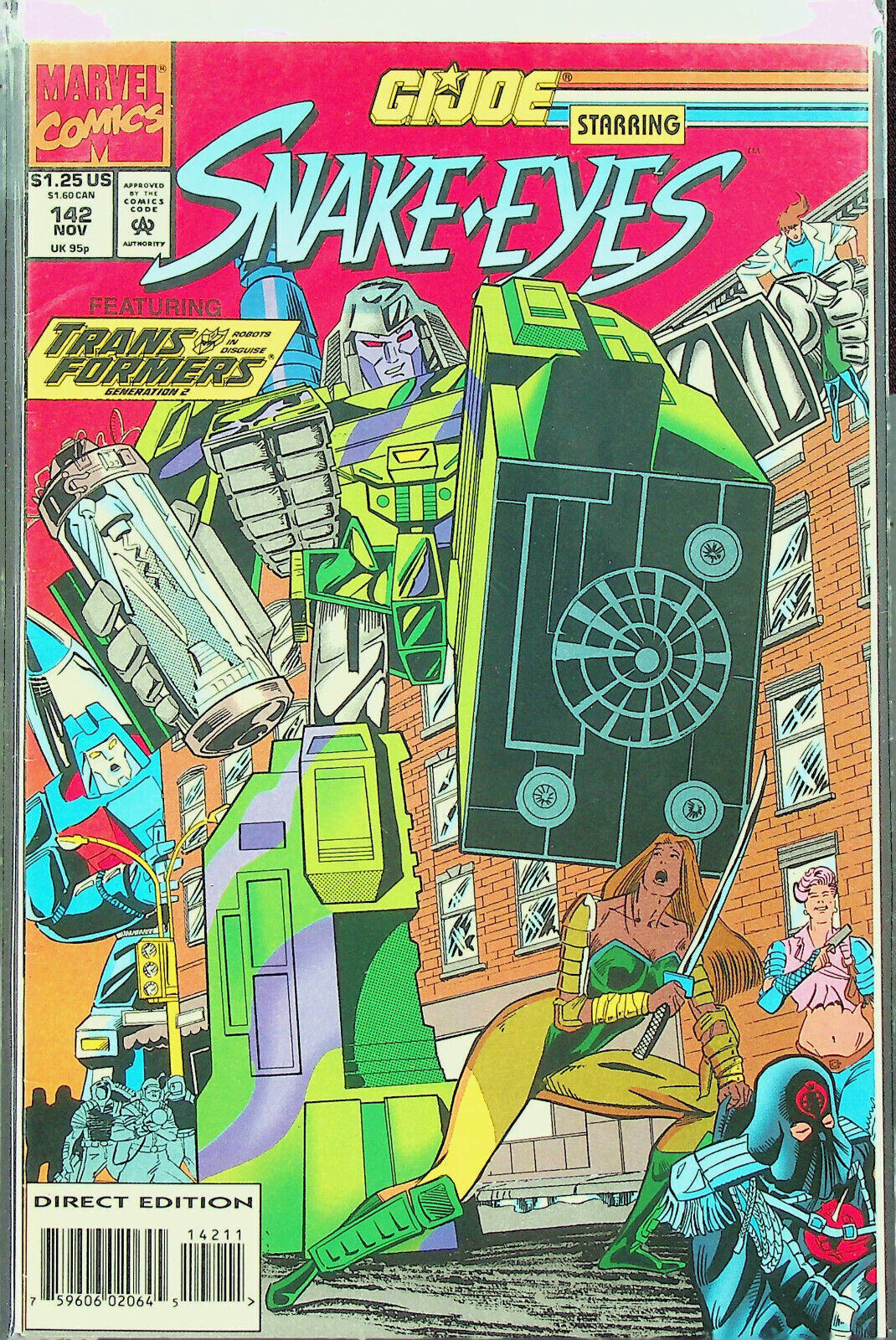 G.I. Joe - Snake-Eyes &Transformers #139-142 (Jul-Oct 1993) - Comic Set ...