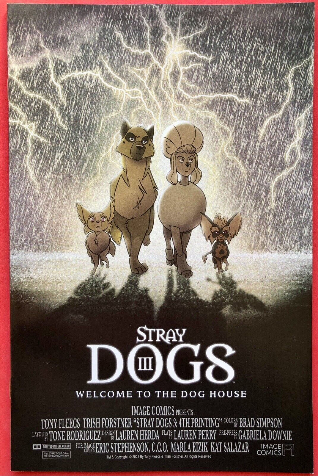 STRAY DOGS #1-5 1,2,3,4,5 + Blank 5th Print #1 Complete Variant Set ...
