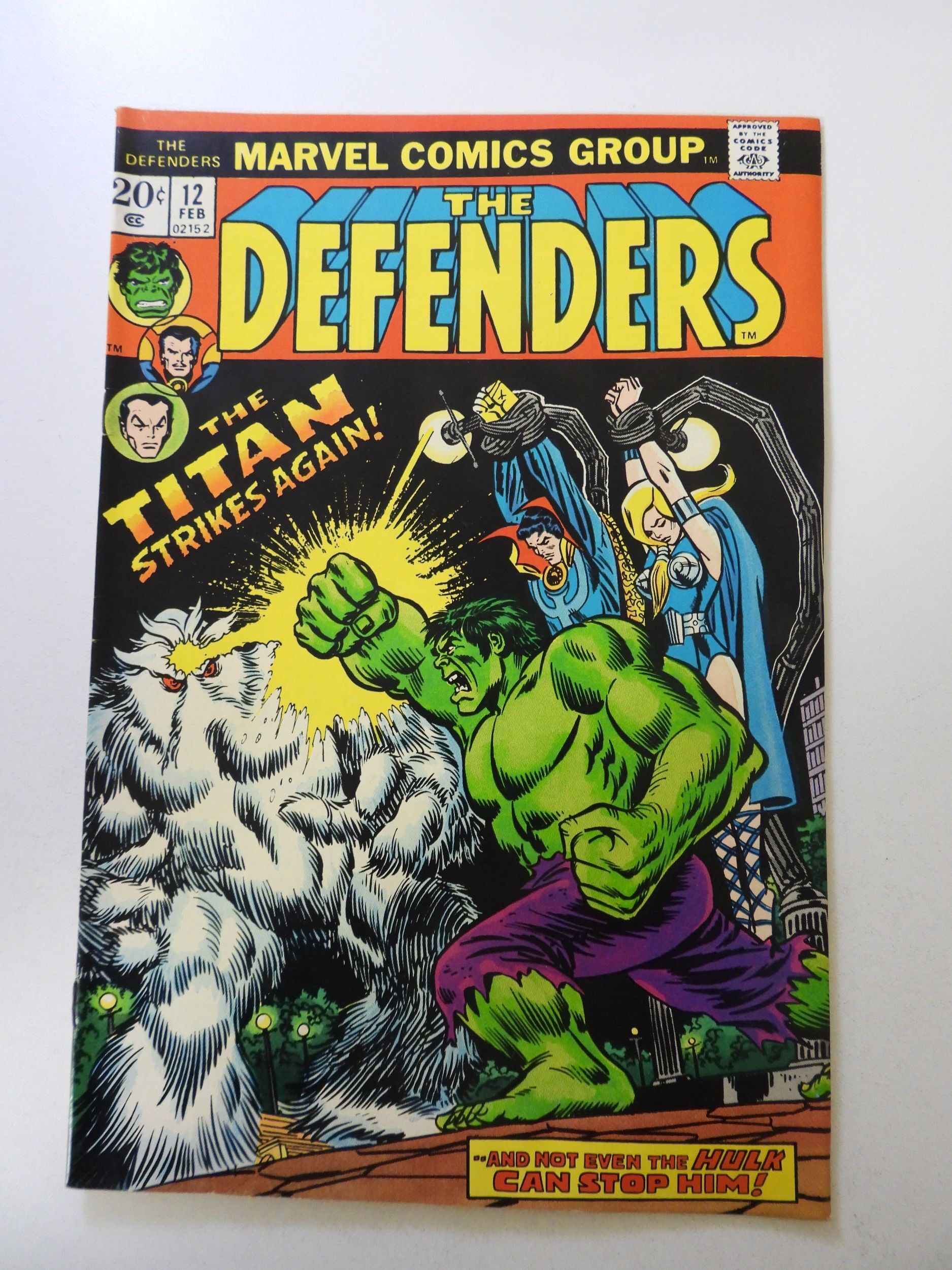 The Defenders #12 (1974) VF condition | Comic Books - Bronze Age ...
