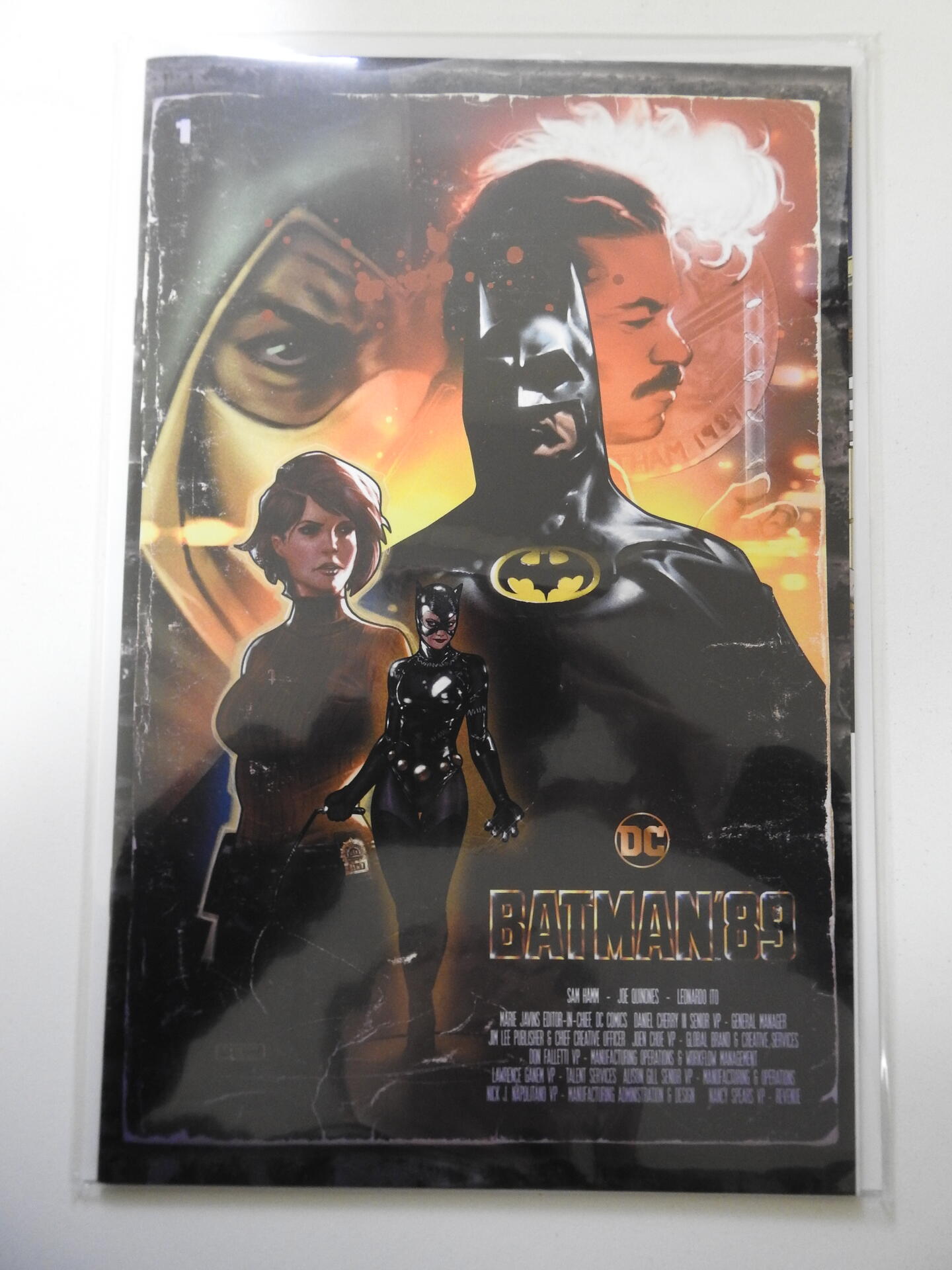 Batman '89 #1 Taurin Clarke Team Variant Cover (2021) | Comic Books ...