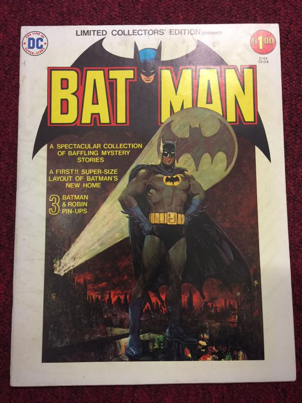 Limited Collectors' Edition Batman #C-44 1976 Treasury comic book FN ...