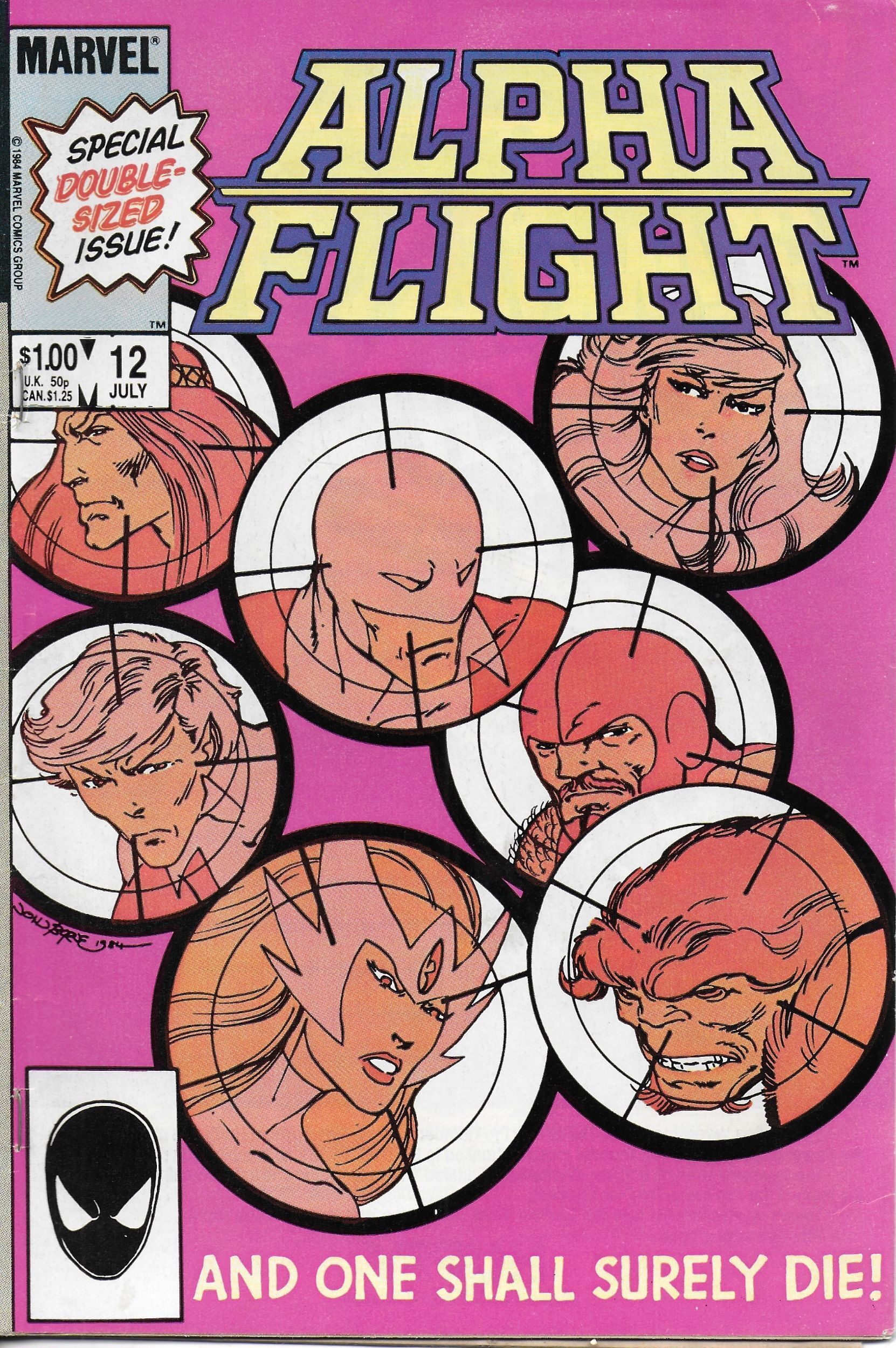 Alpha Flight (1983) #12 Death of Guardian | Comic Books - Copper Age ...