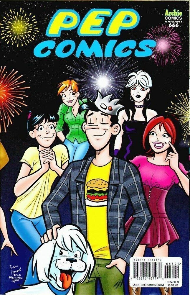 Archie (1960) #666 NM Dan Parent Jughead Variant Cover "Pep Comics ...