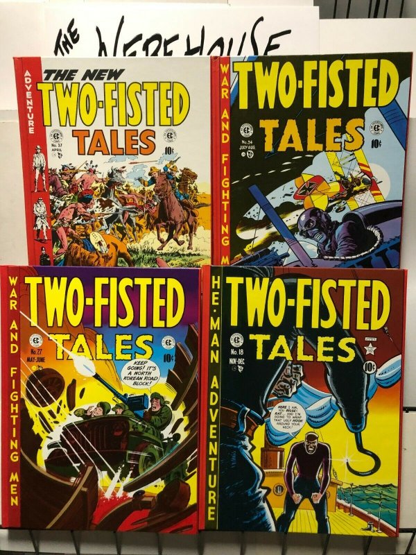 COMPLETE EC LIBRARY TWO FISTED TALES Boxed 4 Book Set Wally Wood ...