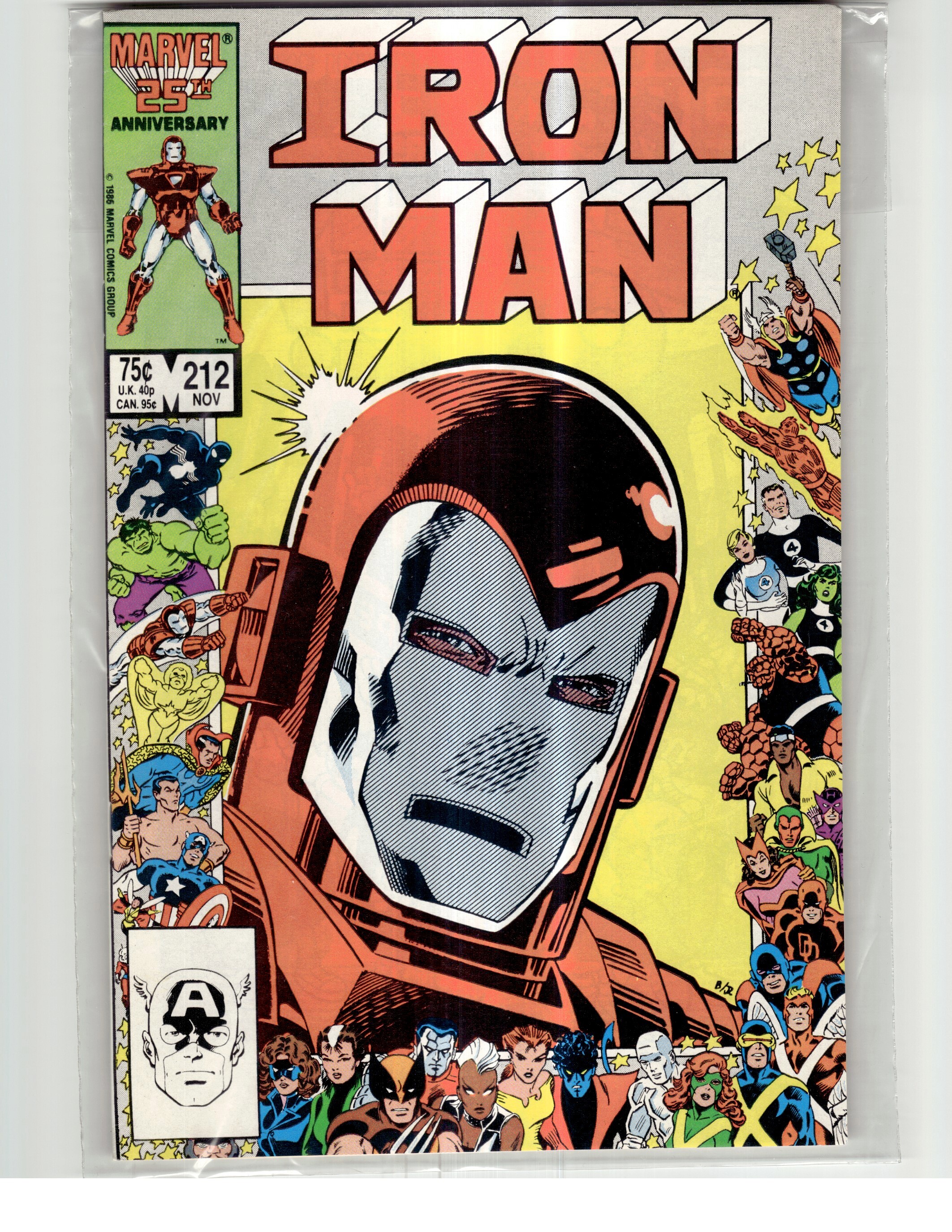 Iron Man #212 (1986) Iron Man [Key Issue] | Comic Books - Copper Age ...