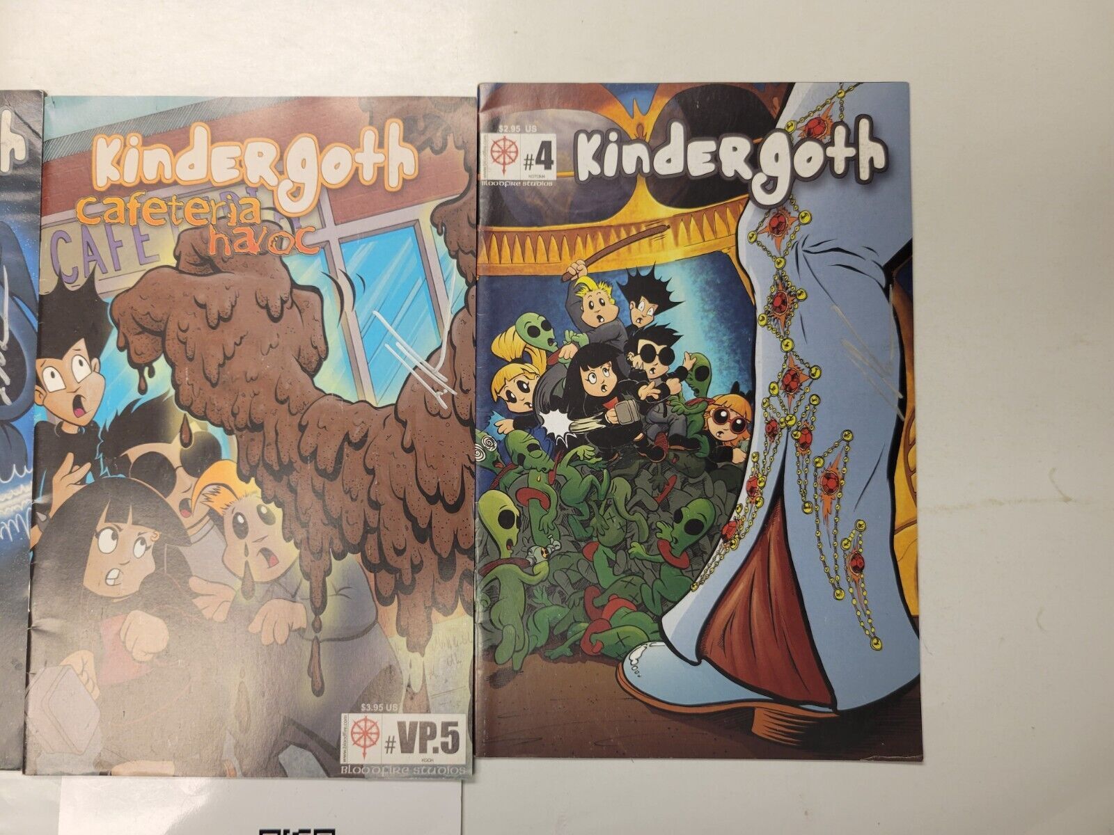 3 Kindergoth Bloodfire Studios Comic Books #2 4 5 68 TJ45 | Comic Books ...