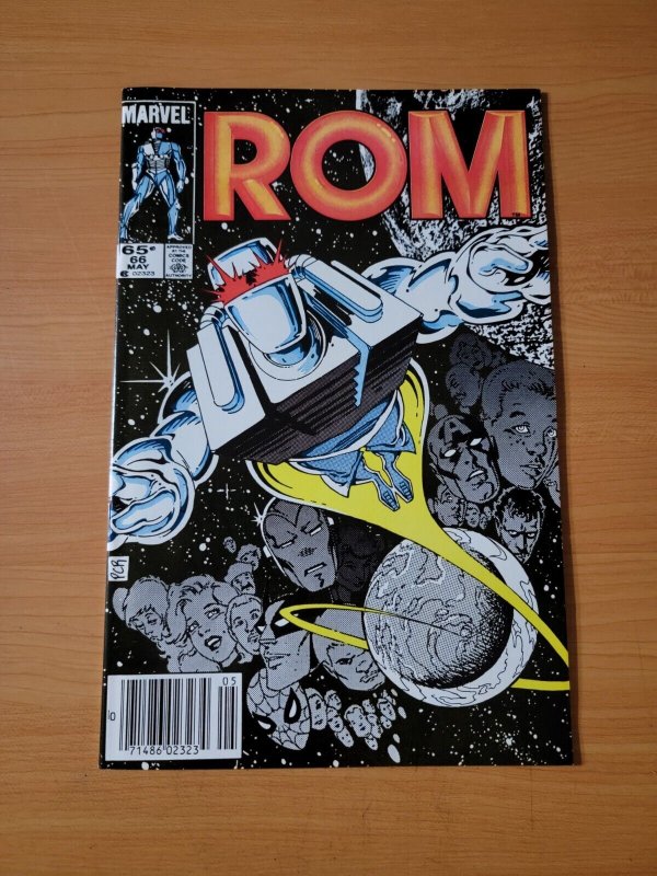 Rom Spaceknight #66 Newsstand MARK JEWELERS Variant ~ NEAR MINT NM ...