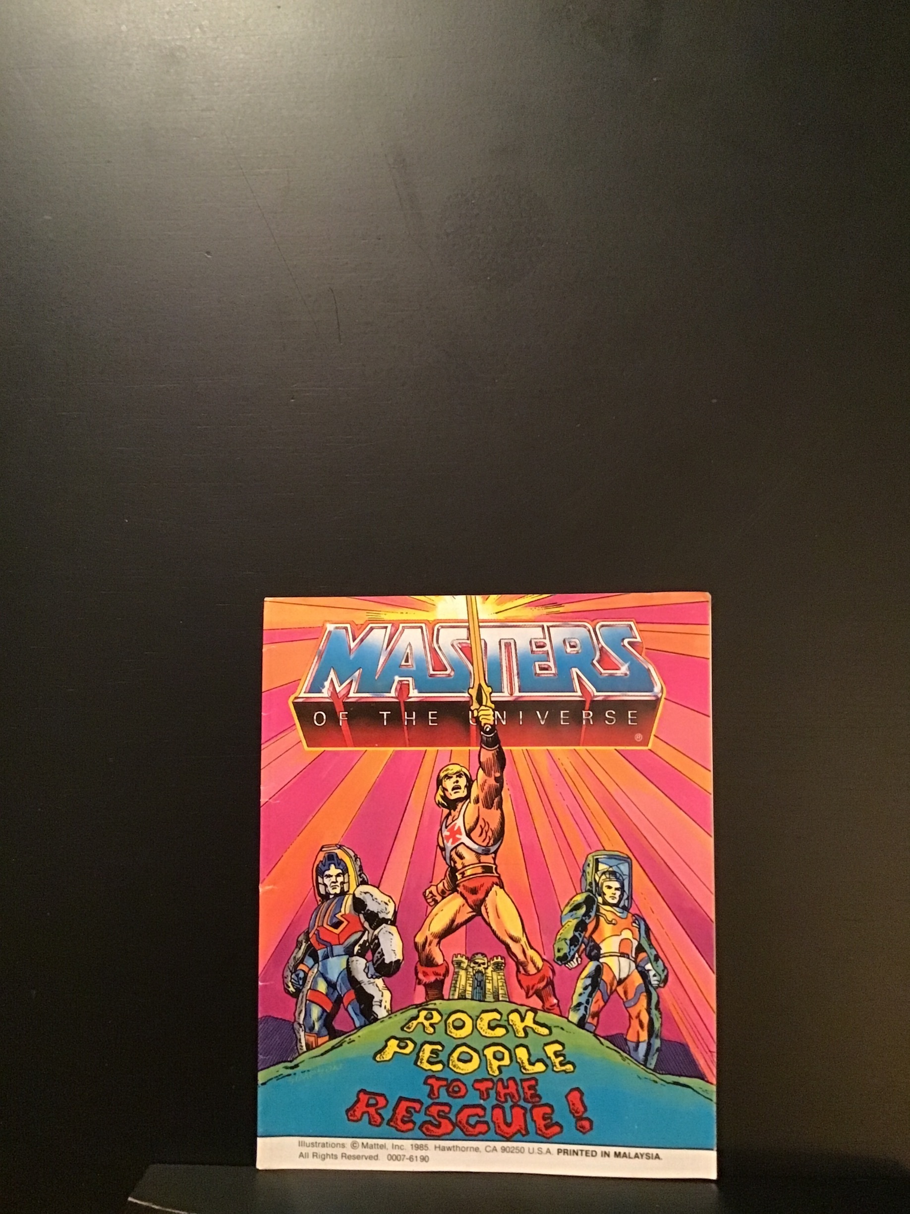 Masters of the Universe mini comic rock people rescue | Comic Books ...