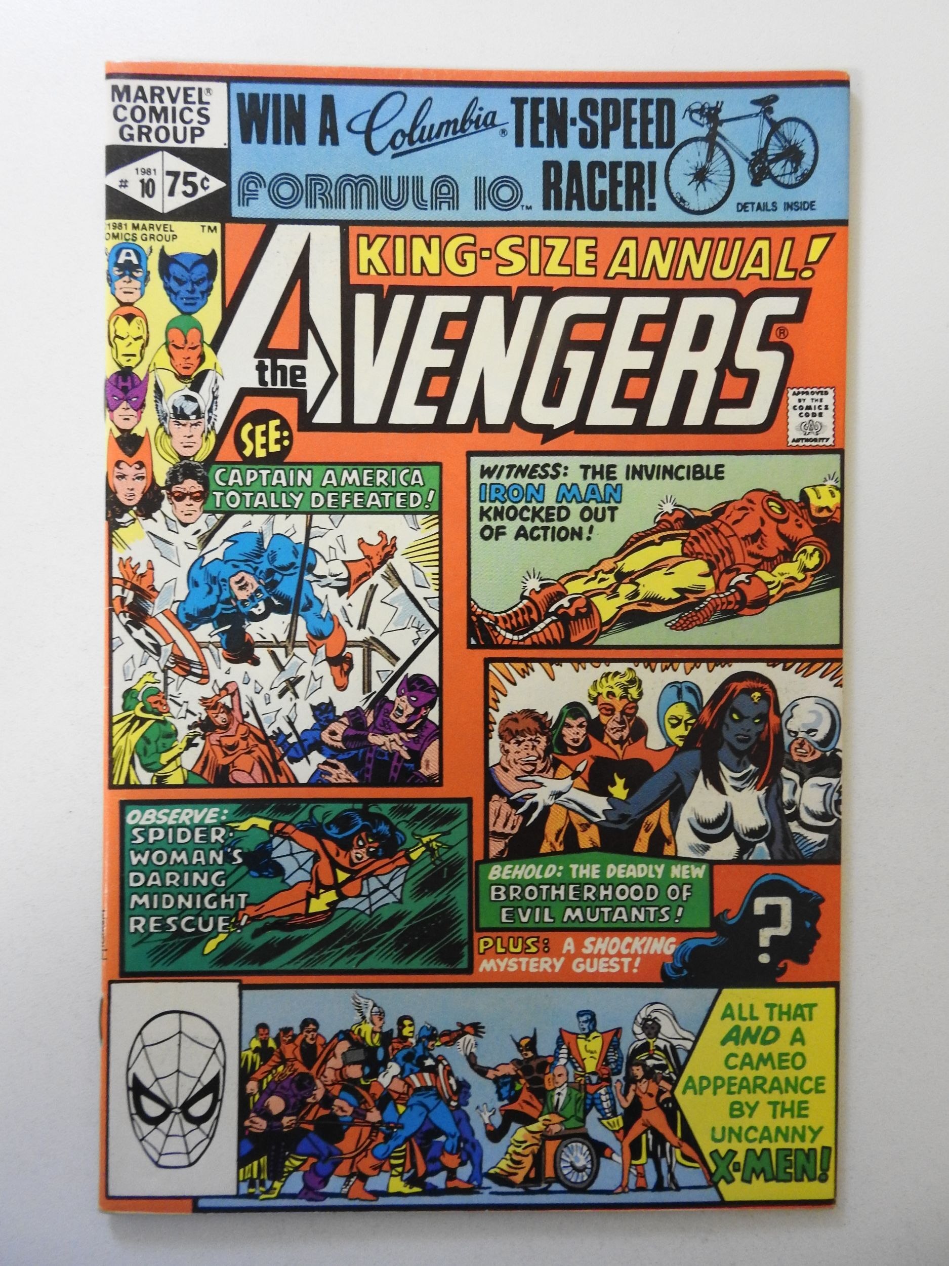 The Avengers Annual #10 (1981) VF Condition! First appearance of Rogue ...