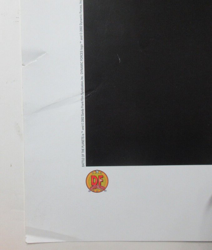 ① BATTLE OF THE PLANETS Dynamic Forces POSTER 24x18 (2002) Sandy Frank ...