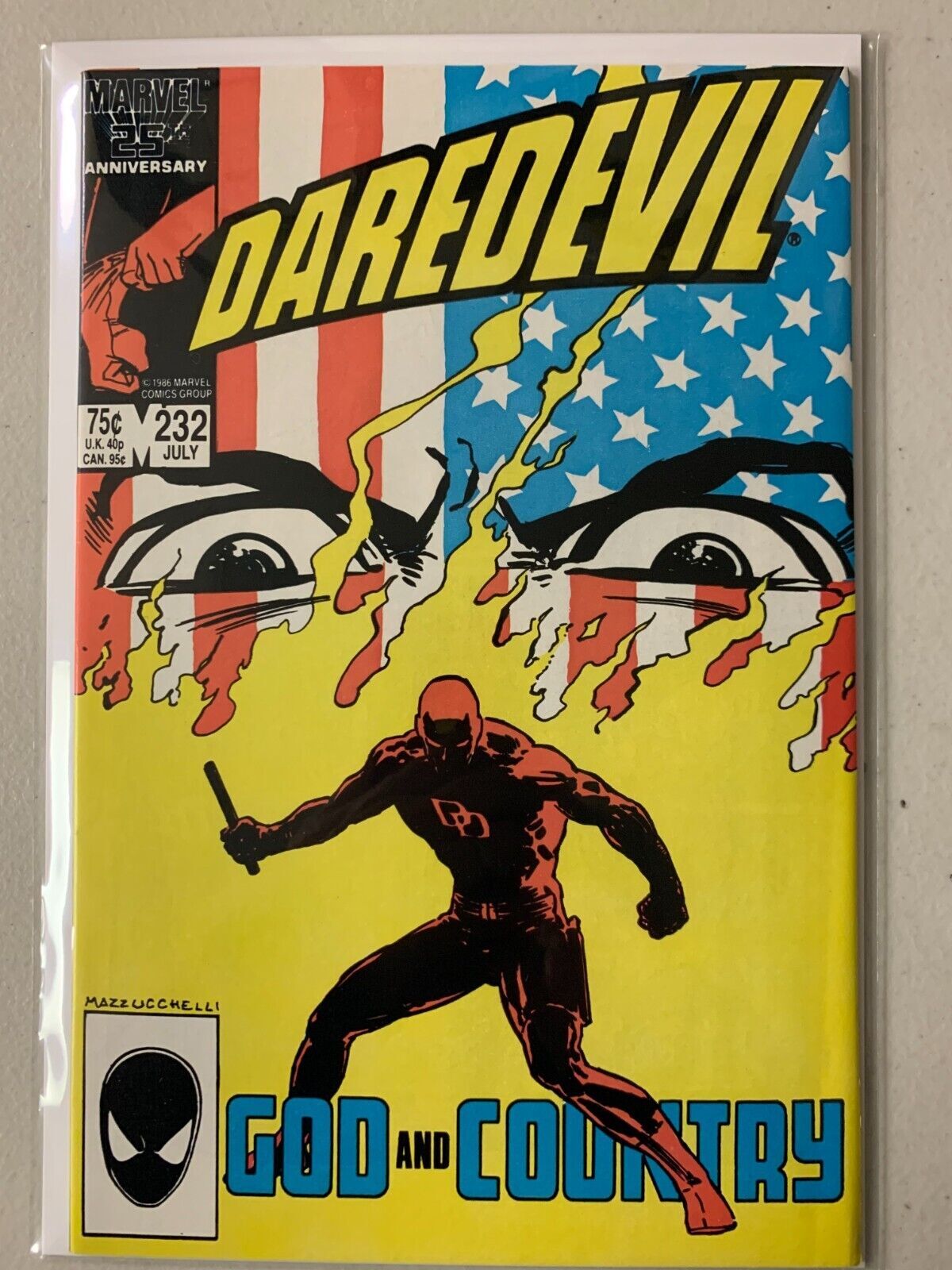 Daredevil #232 1st appearance Nuke 6.0 (1986) | Comic Books - Copper ...
