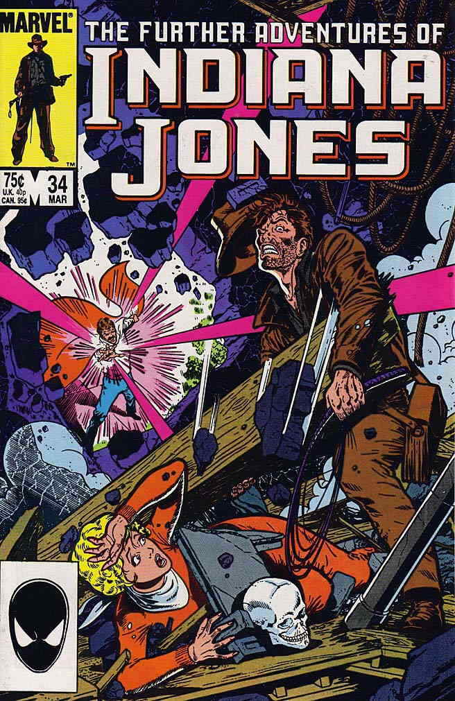Further Adventures of Indiana Jones, The #34 VF; Marvel | Last Issue ...