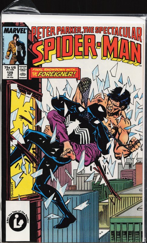 The Spectacular Spider-Man #129 Direct Edition (1987) Spider-Man ...