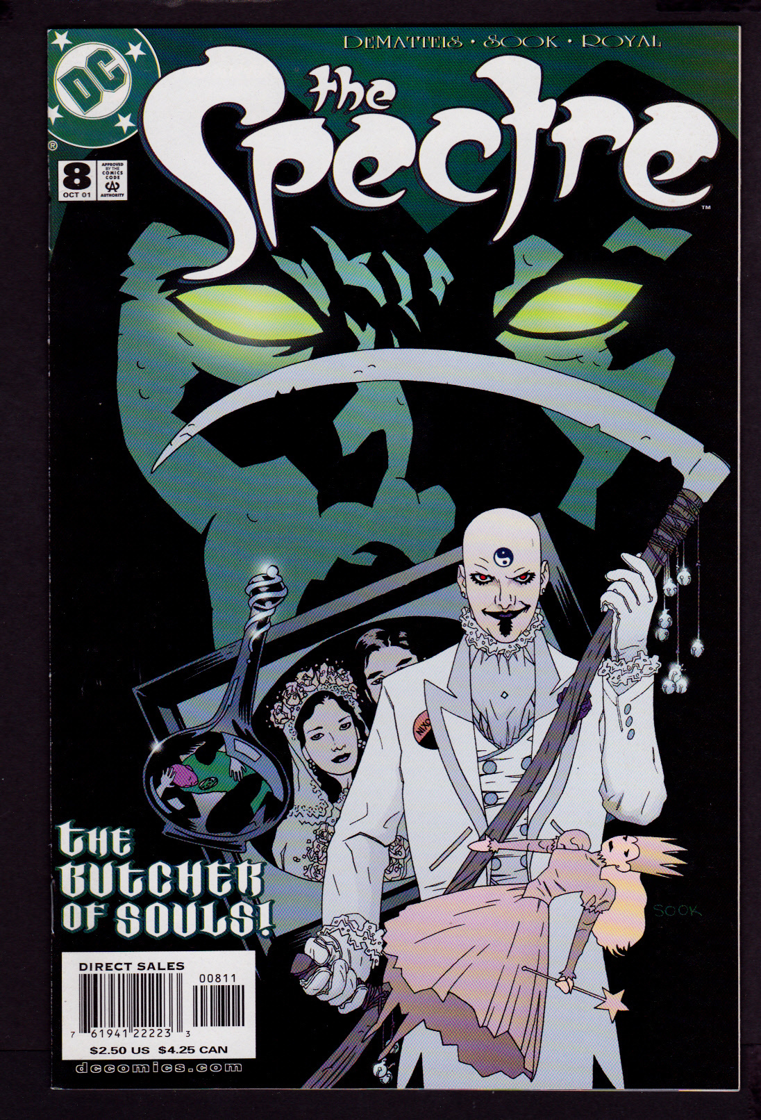 Spectre #8 (2001 Series) 9.4 NM | Comic Books - Modern Age, DC Comics ...