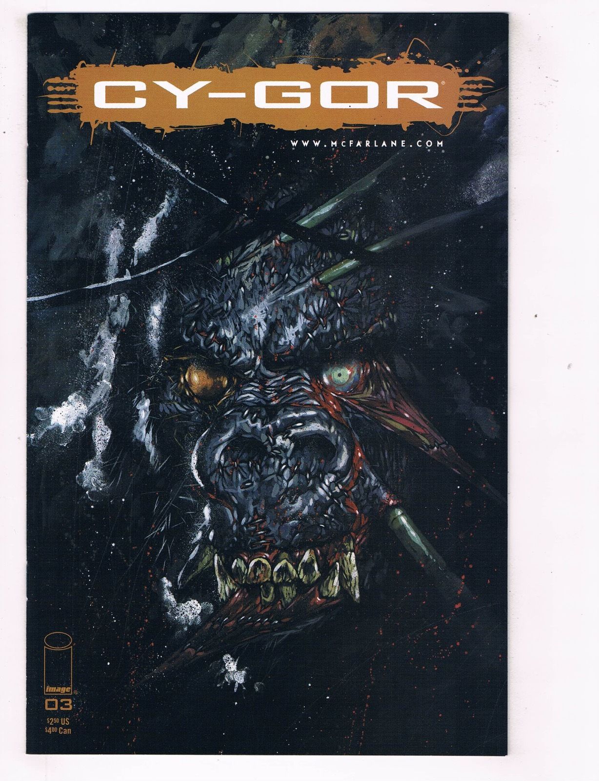 Cy-Gor (1999) #2 Image Comic Book Todd McFarlane Rick Veitch HH4 AD38 ...