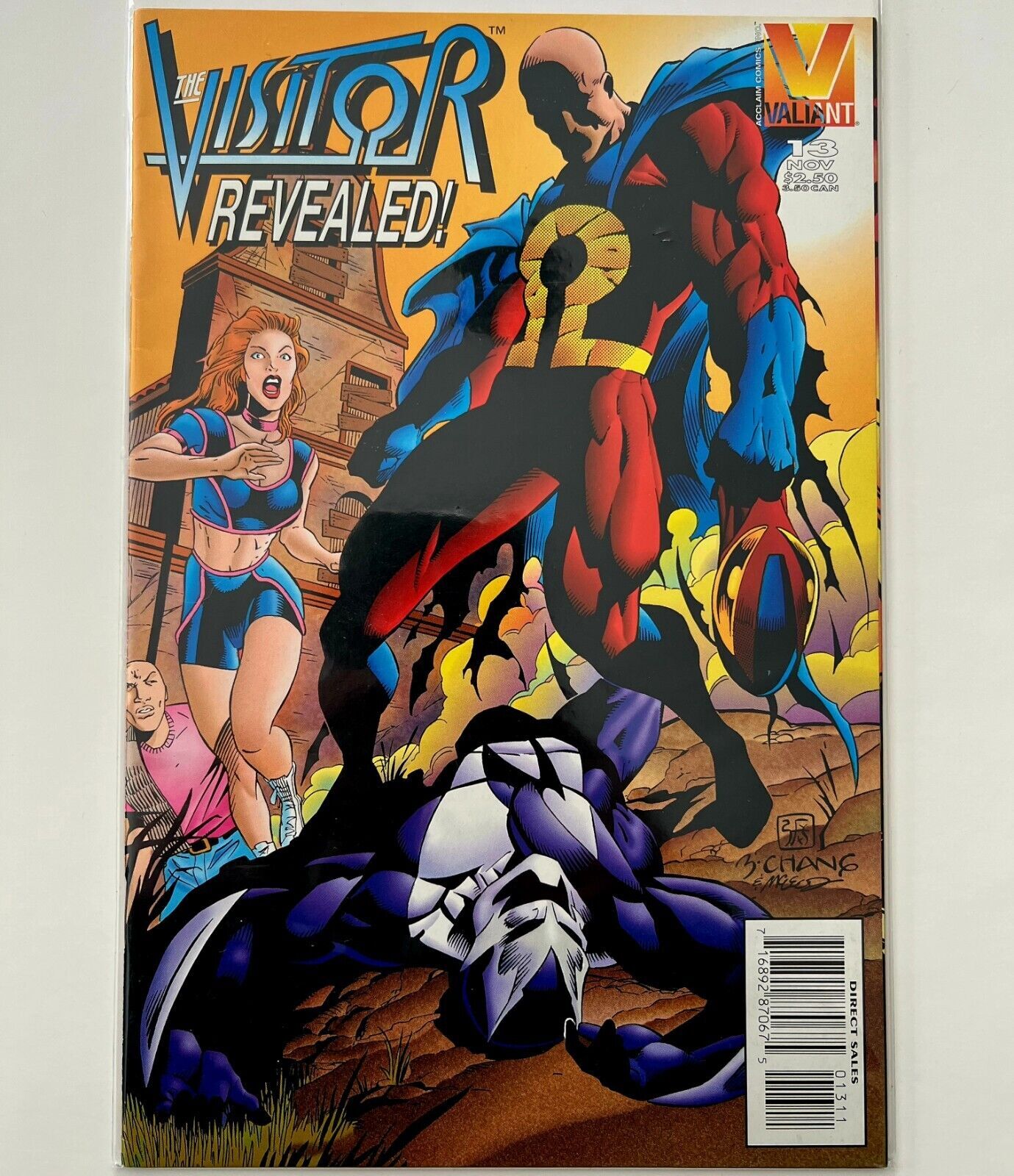 1995 Valiant Comics The Visitor #13 Vintage Comic Books Revealed | Comic Books - Modern Age ...