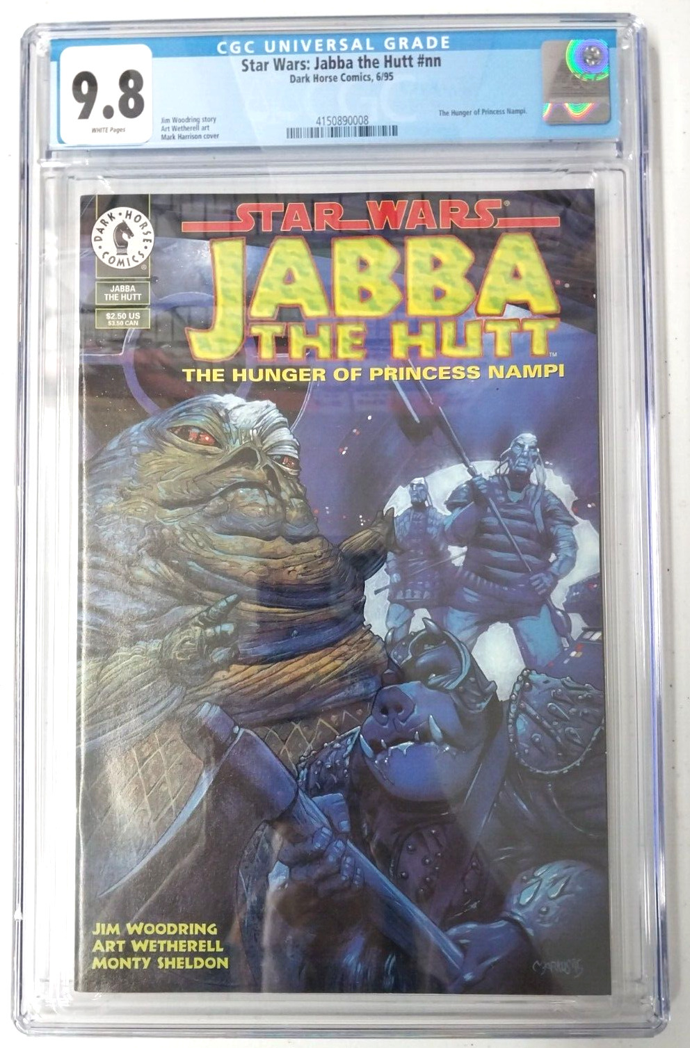 Star Wars: Jabba the Hutt The Hunger of Princess Nampi CGC 9.8 Dark Horse Comics | Comic Books ...