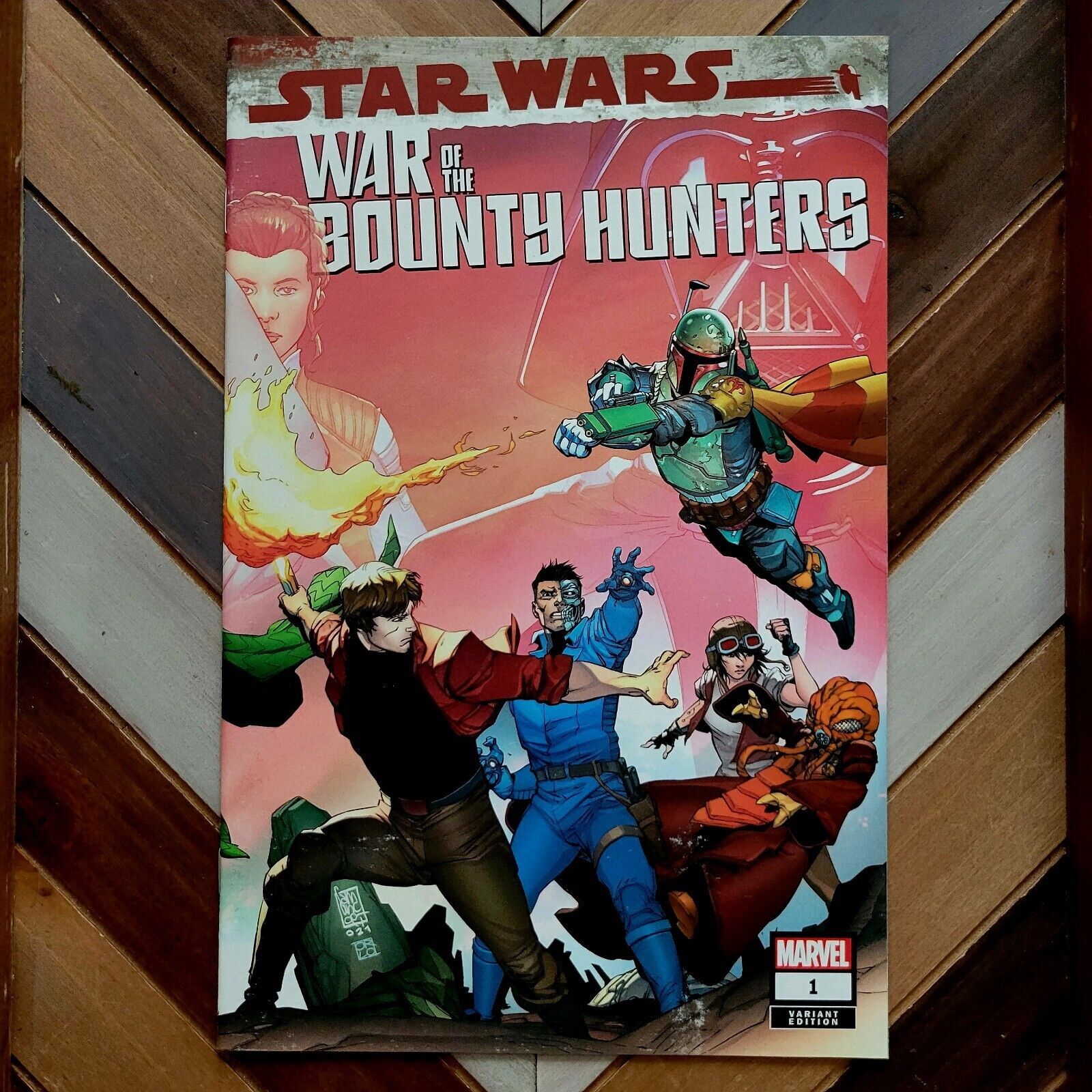 STAR WARS War of Bounty Hunters #1 NM (Marvel 2021) 1st TRINIA & MARGO ...