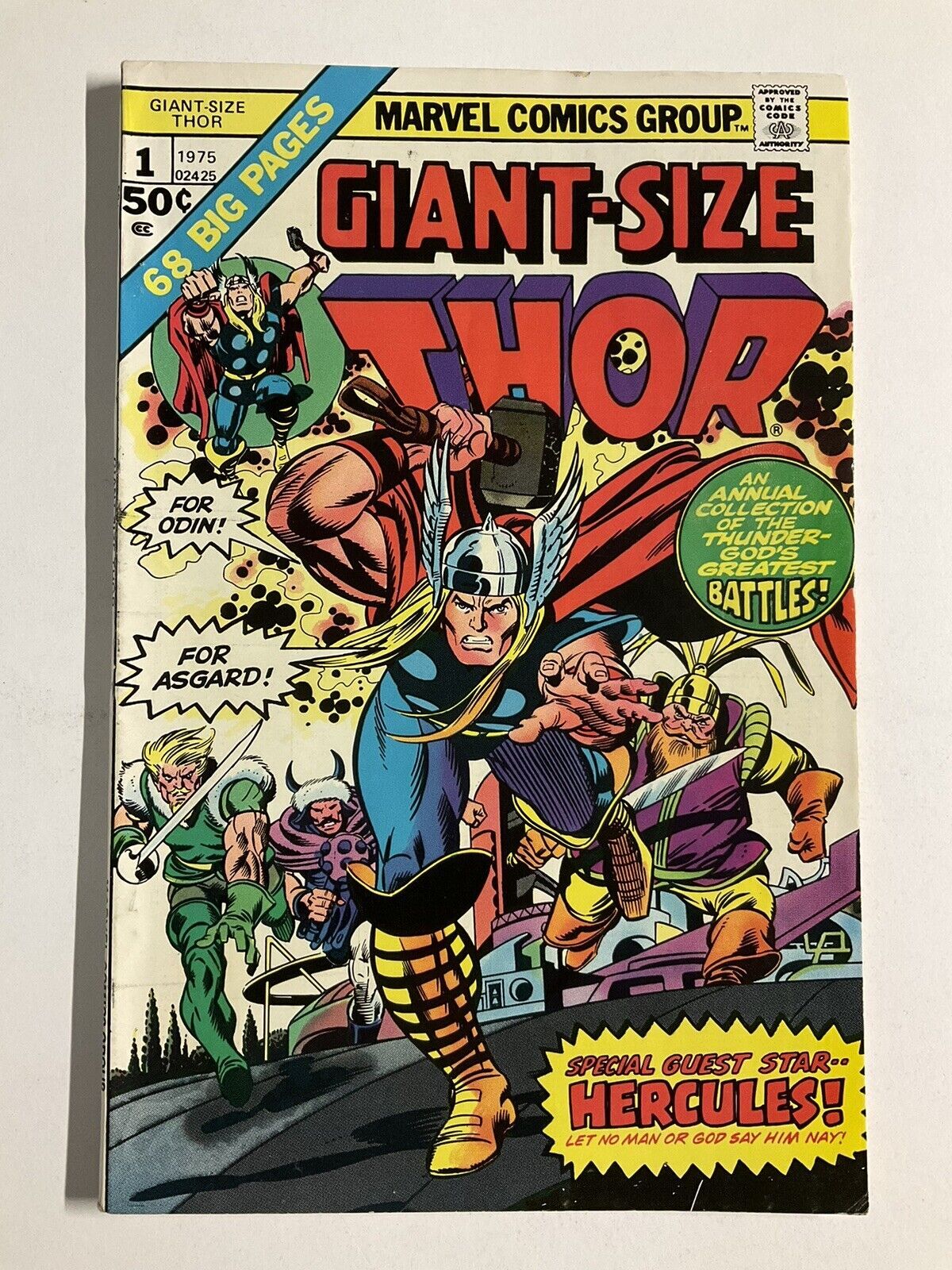 Giant-Size Thor FN Fine 6.0 Marvel | Comic Books - Bronze Age, Marvel ...