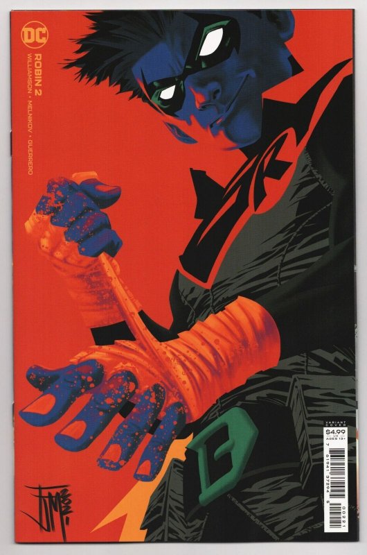 Robin #2 Manapul Card Stock Variant | Flatline Appearance (DC, 2021) NM ...
