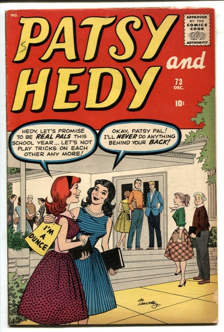 Patsy and Hedy #73 1960- Paper Dolls- Marvel Comics VG/FN | Comic Books ...