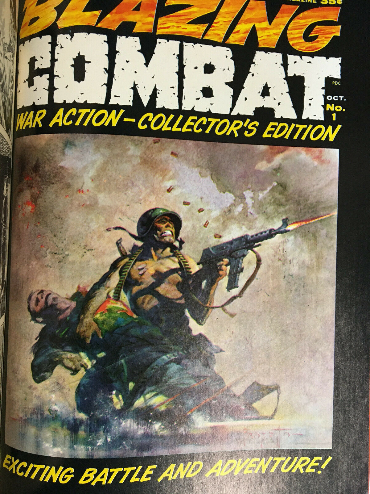 Blazing Combat WAR Tales of Exciting Realism. Frazetta, Wood, Toth ...