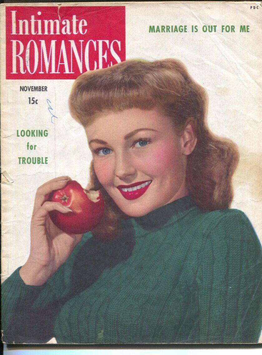 Intimate Romances 9/1950-"Reckless Redhead"-emotional exploitation ...