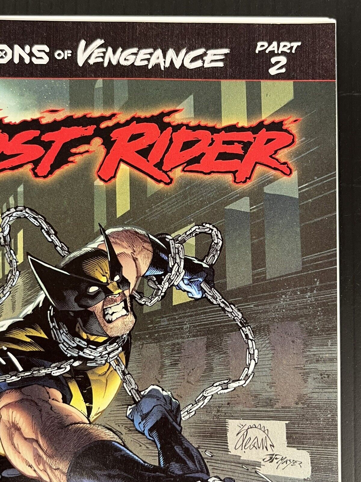 GHOST RIDER #17 Marvel 2023 1st Hellverine Weapons of Vengeance NM ...