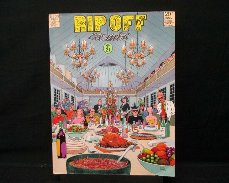 Rip Of Comix #21 Rip Off Press Ships Bag And Boarded | Comic Books ...