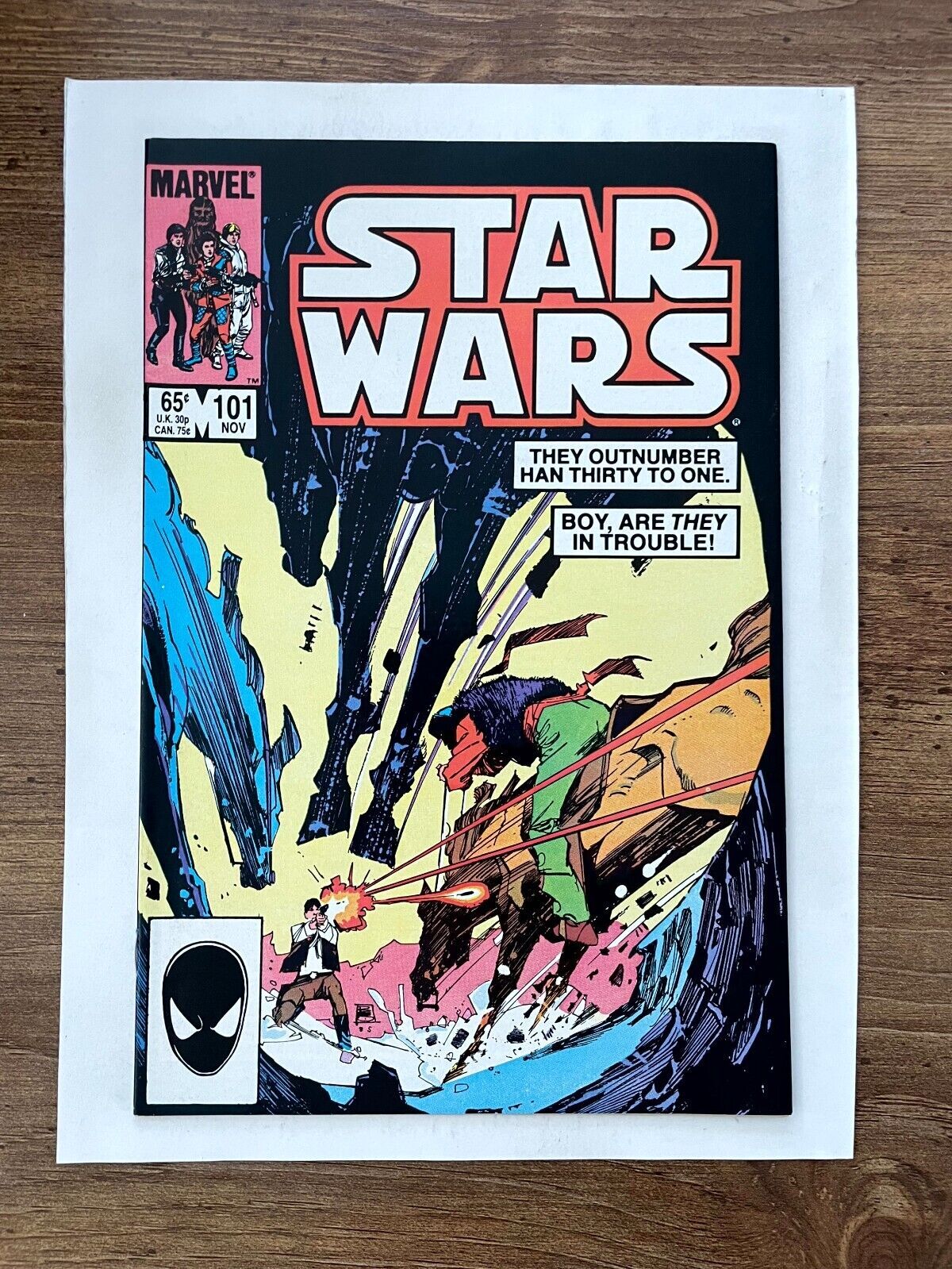 Star Wars # 101 NM Marvel Comic Book Luke Skywalker Jedi R2D2 C-3PO ...